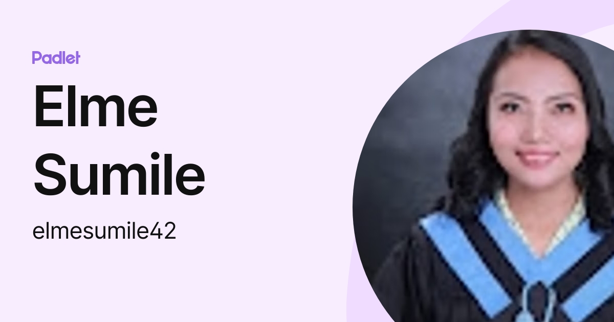 Elme Sumile (elmesumile42) profile | Padlet