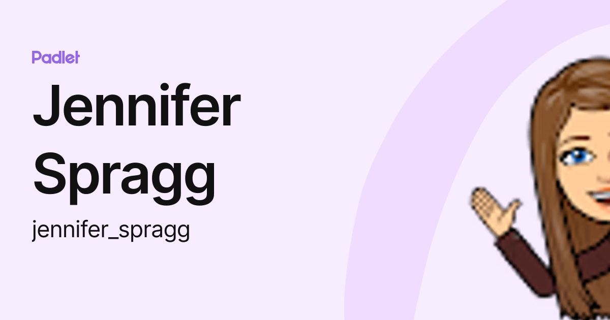 Jennifer Spragg (jennifer_spragg) profile | Padlet