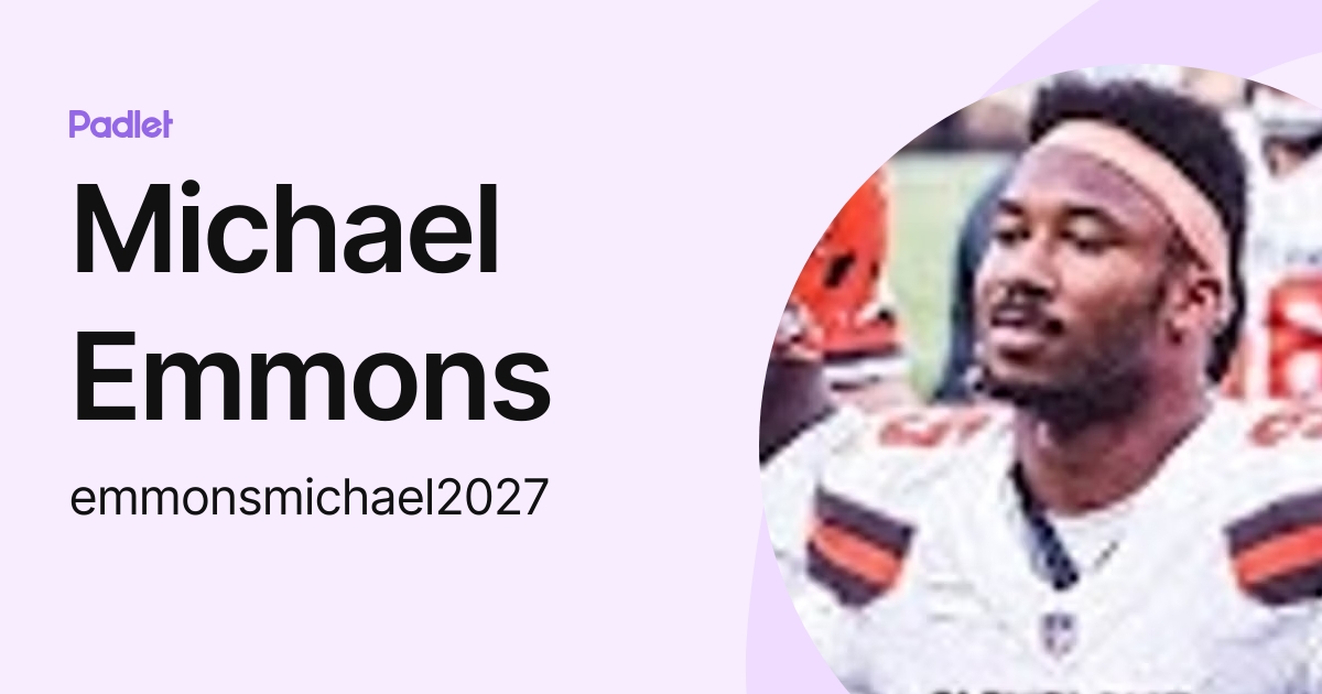 Michael Emmons (emmonsmichael2027) profile | Padlet