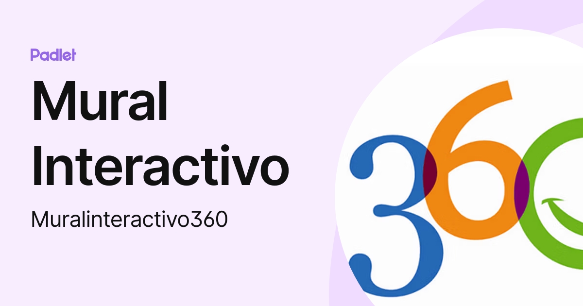 Mural Interactivo (Muralinteractivo360) profile | Padlet