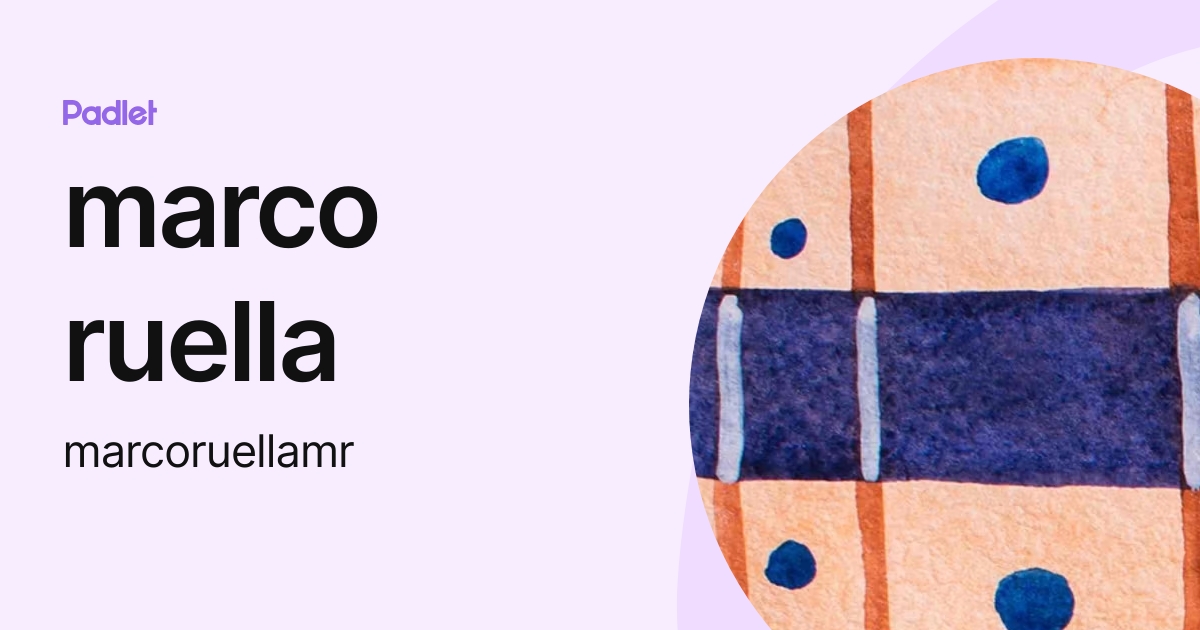 marco ruella (marcoruellamr) profile | Padlet