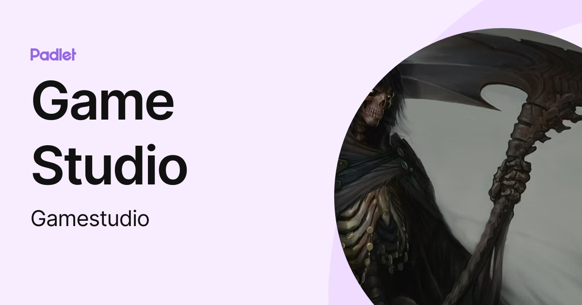 Game Studio (Gamestudio) profile | Padlet