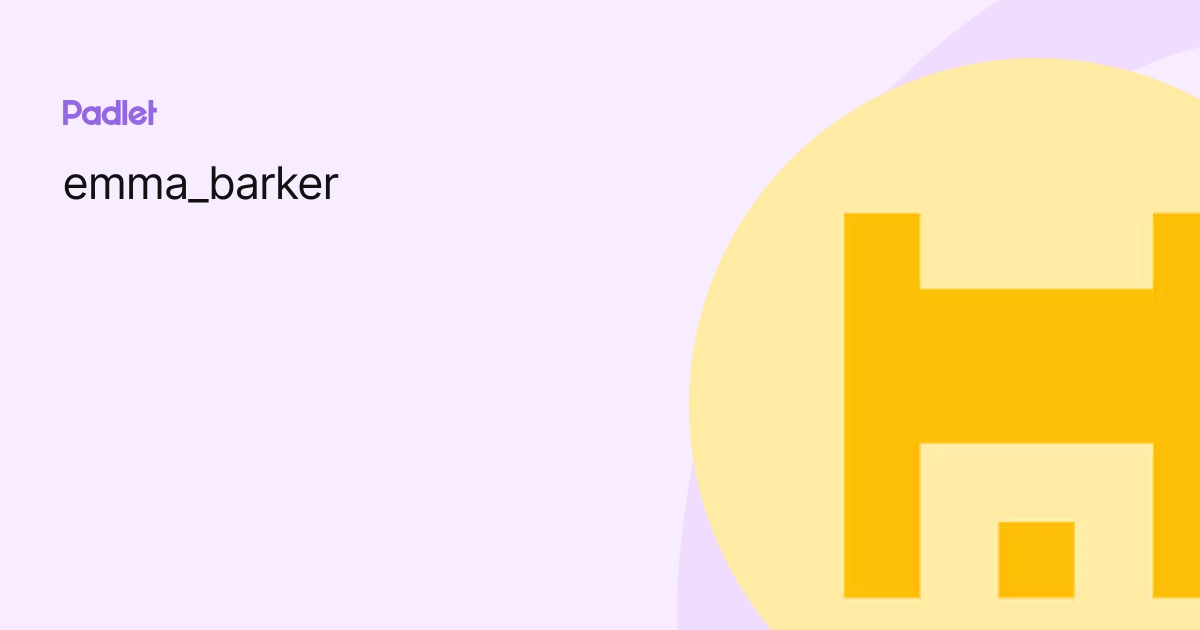 emma_barker profile | Padlet