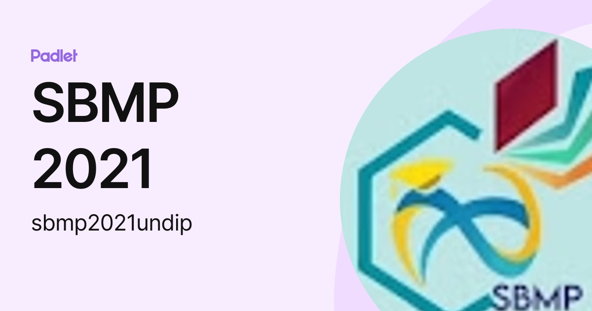 SBMP 2021 (sbmp2021undip) profile | Padlet