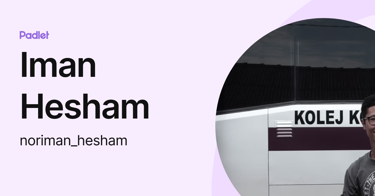 Iman Hesham (noriman_hesham) profile | Padlet