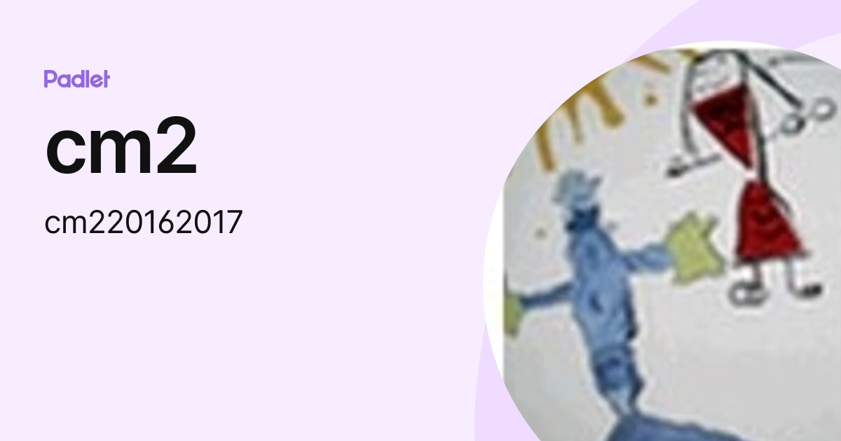 Cm2 Cm220162017 Profile Padlet