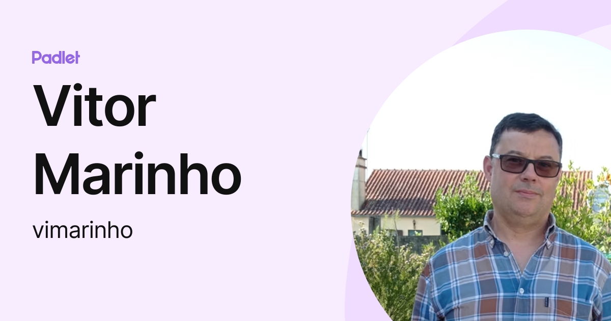 Vitor Marinho (vimarinho) profile | Padlet