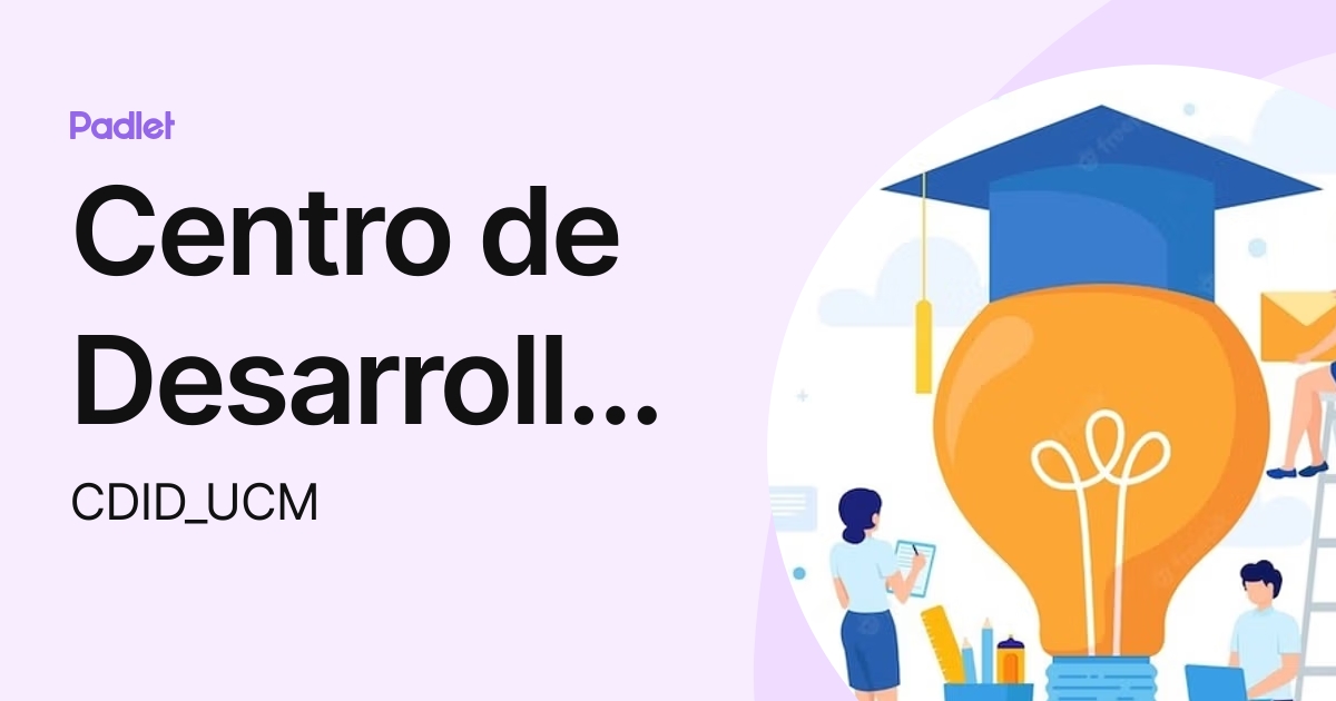 Centro de Desarrollo e Innovación Docente (CDID) (CDID_UCM) profile ...