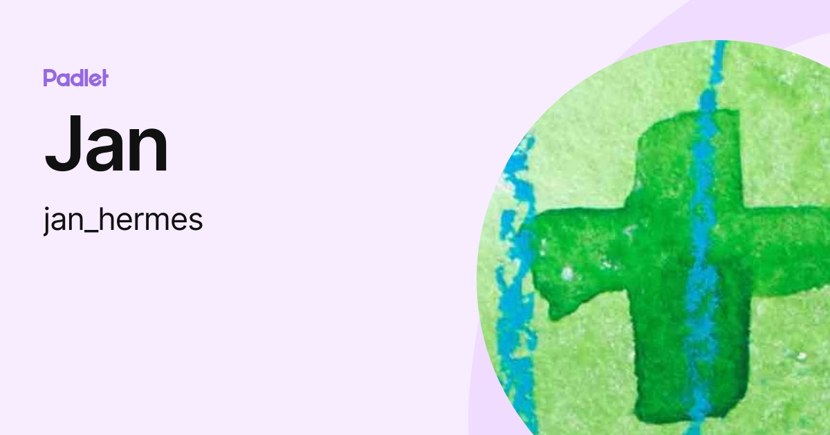 Jan (jan_hermes) profile | Padlet