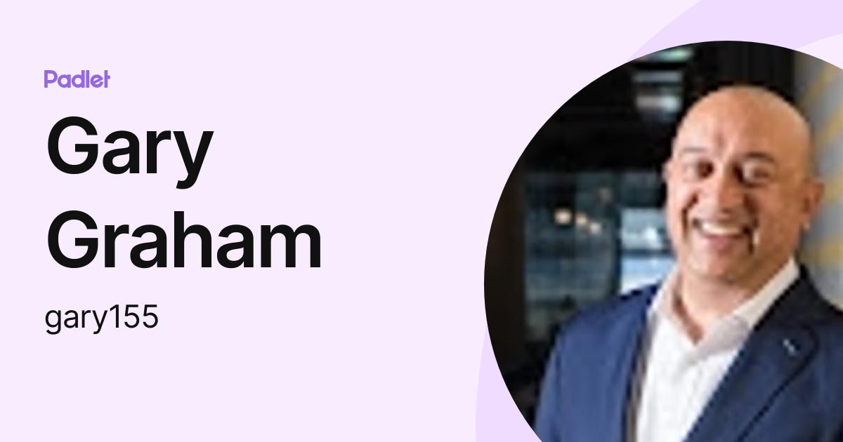 Gary Graham (gary155) profile | Padlet