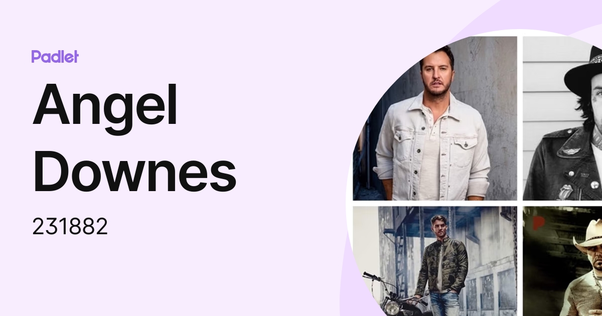 Angel Downes (231882) profile | Padlet