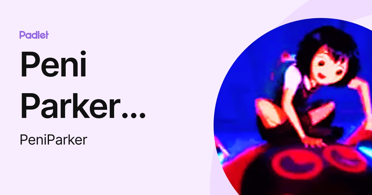 Peni Parker (SPIDER-BOT) (PeniParker) profile | Padlet
