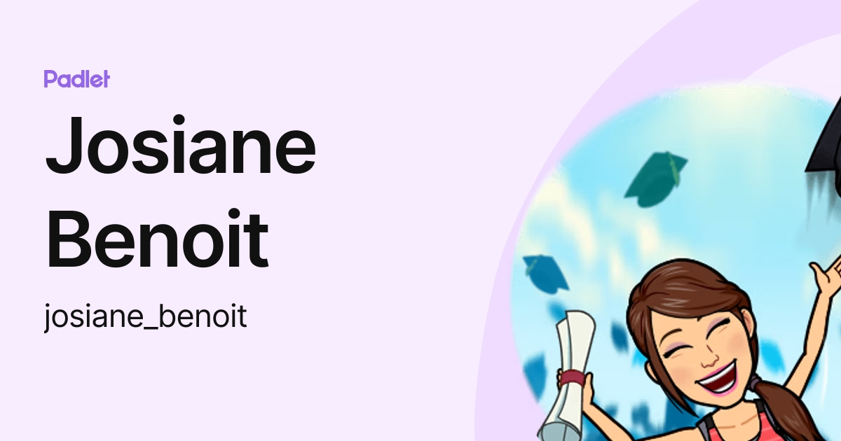 Josiane Benoit (josiane_benoit) profile | Padlet