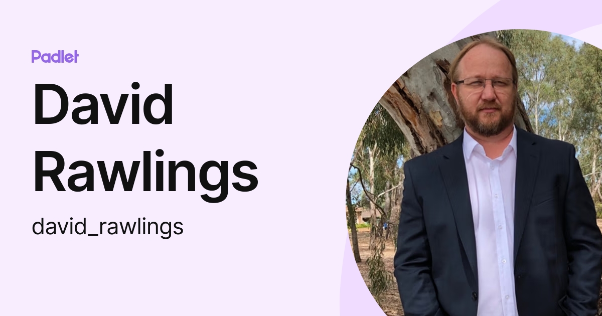 David Rawlings (david_rawlings) profile | Padlet