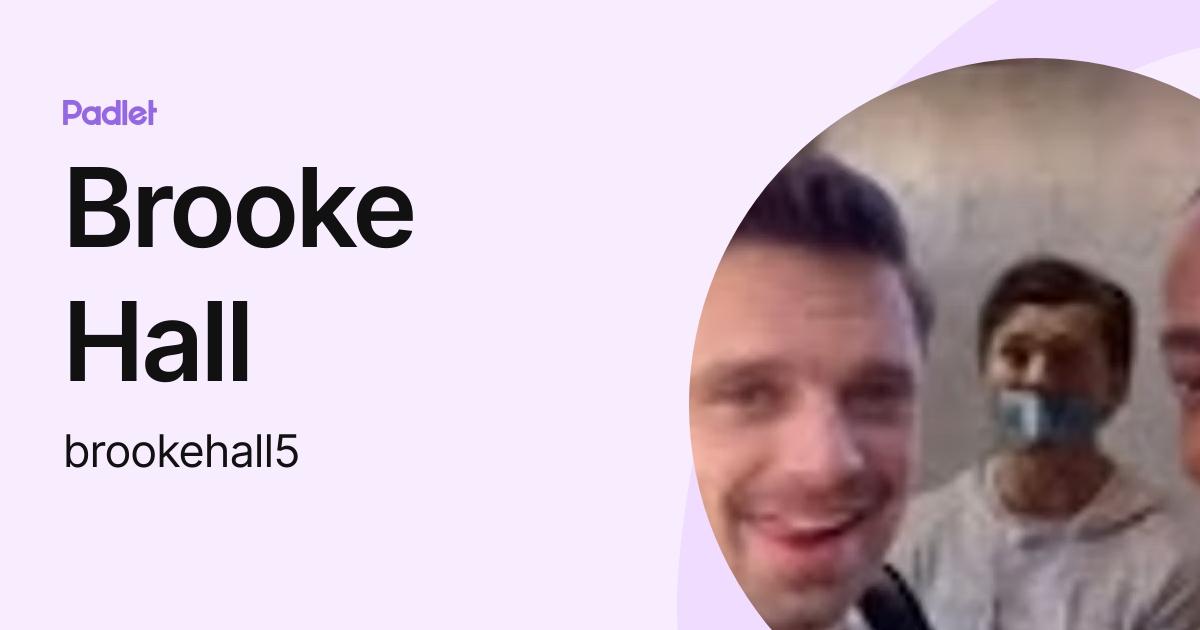 Brooke Hall (brookehall5) profile | Padlet