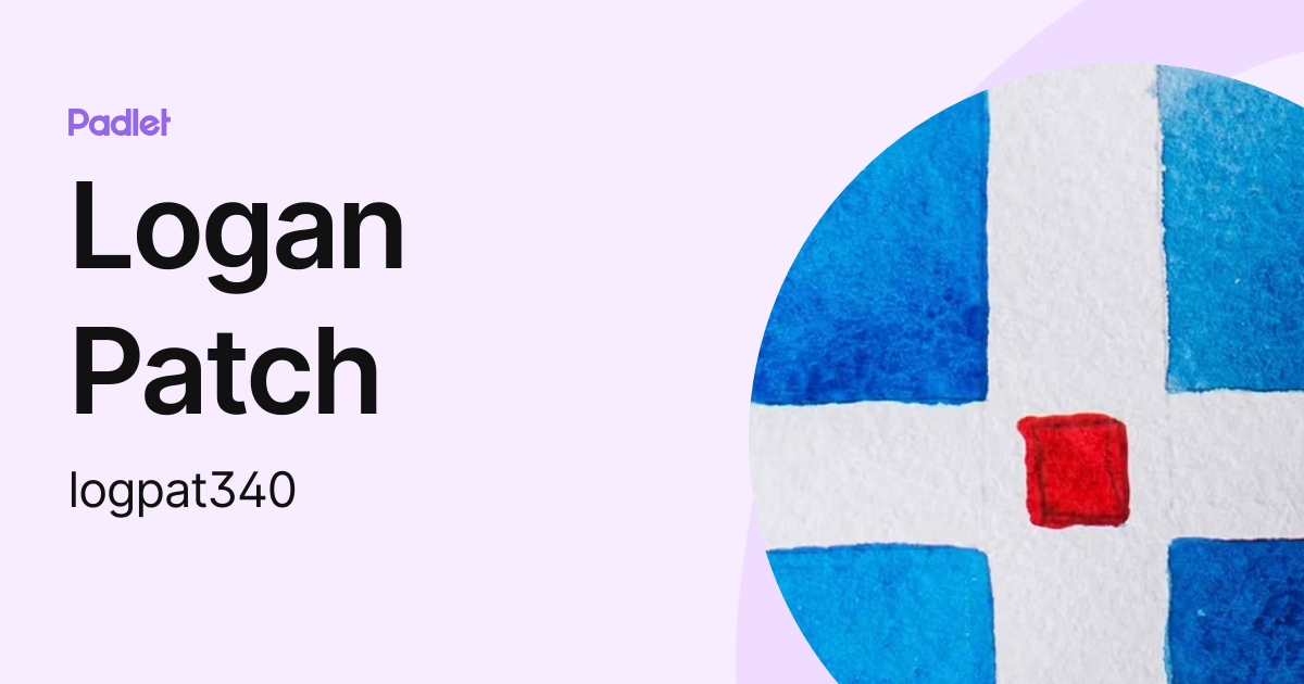 Logan Patch (logpat340) profile | Padlet