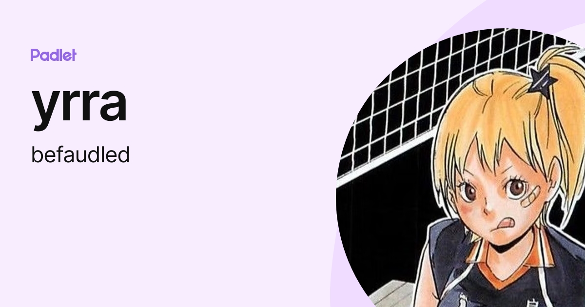 kirara (befaudled) profile | Padlet