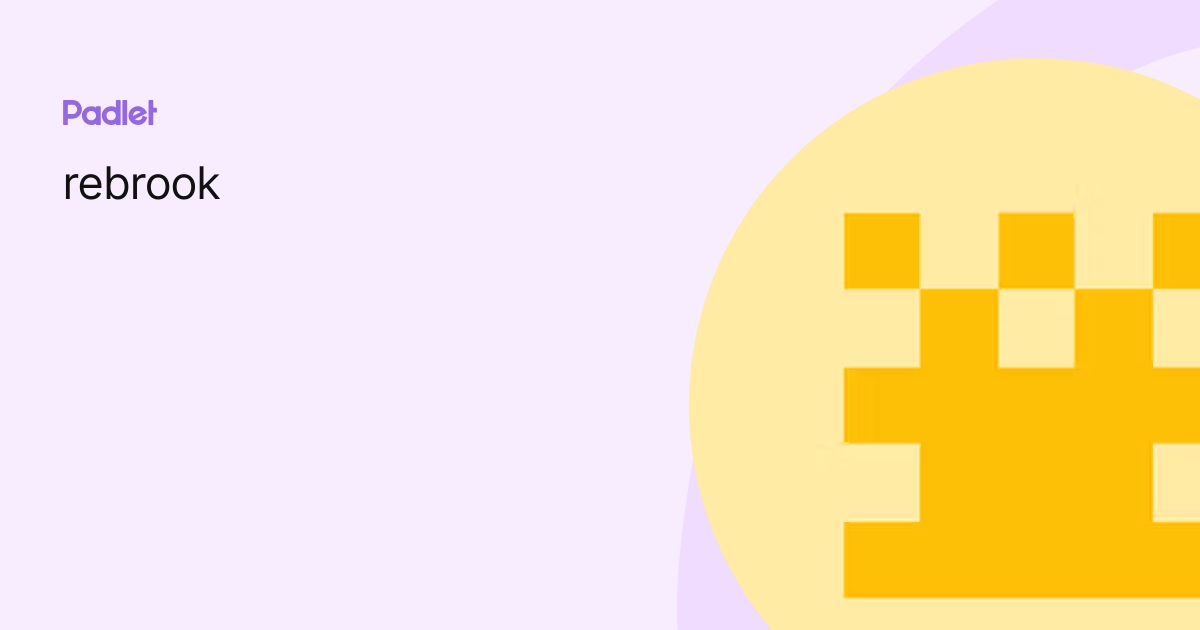 rebrook profile | Padlet