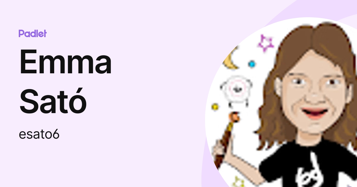 Emma Sató (esato6) profile | Padlet