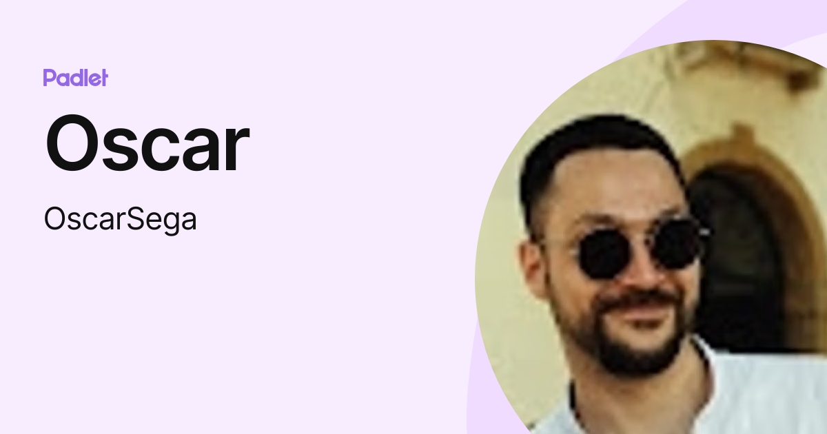 Oscar (OscarSega) profile | Padlet