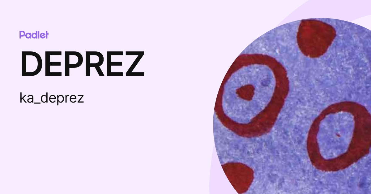 DEPREZ (ka_deprez) profile | Padlet