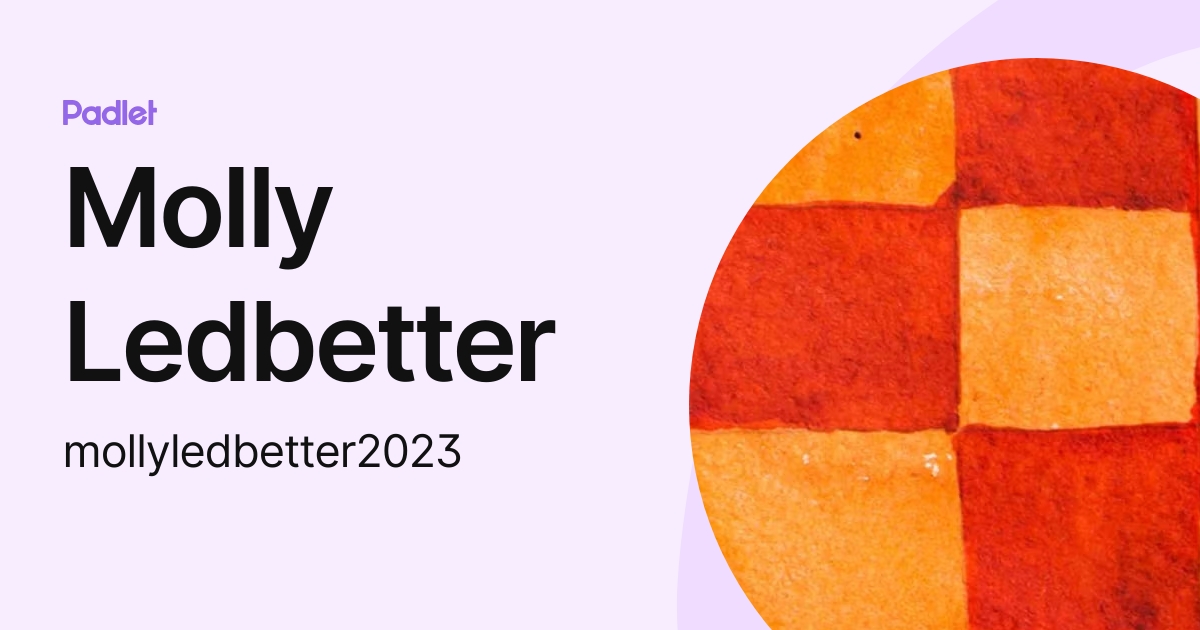 Molly Ledbetter (mollyledbetter2023) profile | Padlet