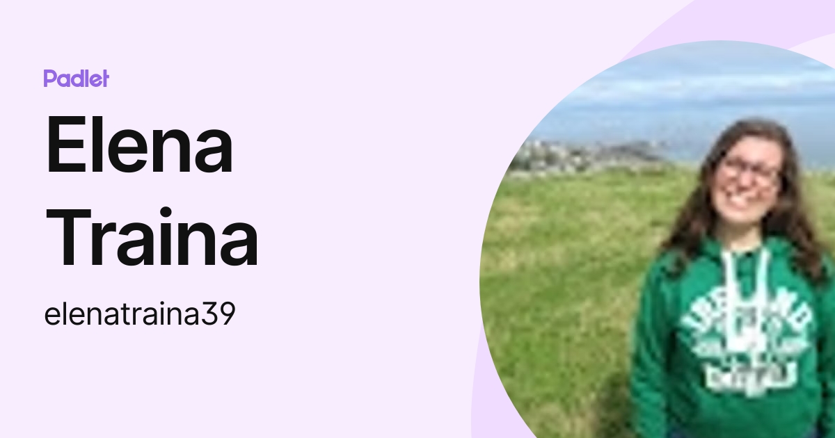 Elena Traina (elenatraina39) profile | Padlet