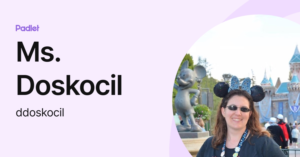 Ms. Doskocil (ddoskocil) profile | Padlet