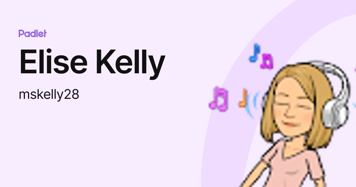 Elise Kelly (ekelly125) profile | Padlet