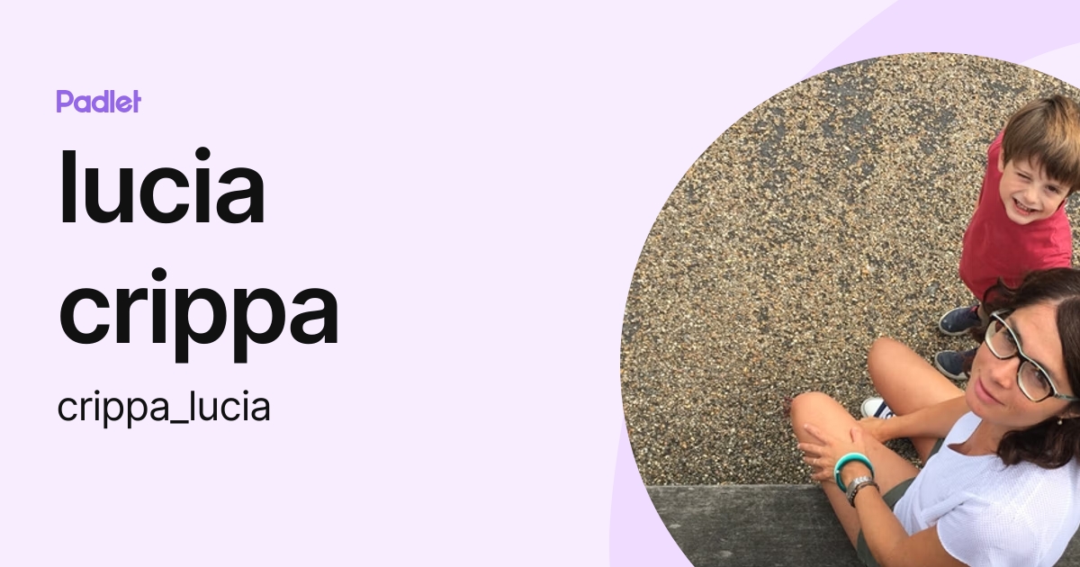 lucia crippa (crippa_lucia) profile | Padlet