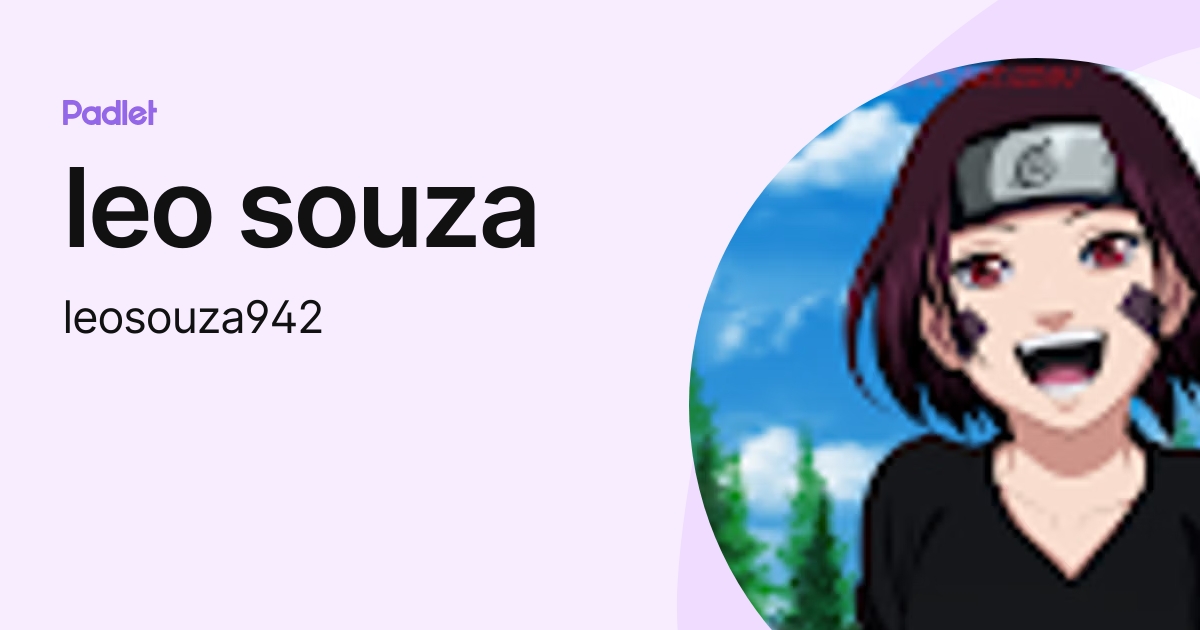 leo souza (leosouza942) profile | Padlet