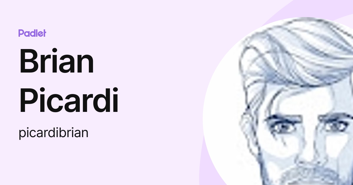 Brian Picardi (picardibrian) profile | Padlet