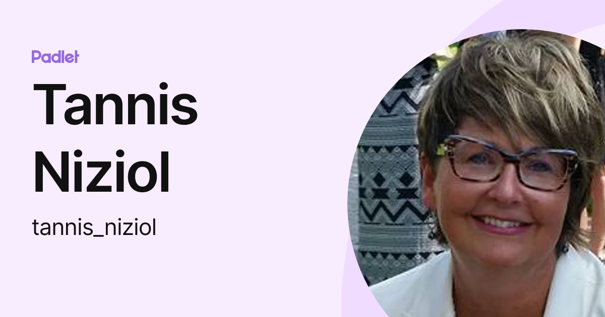 Tannis Niziol (tannis_niziol) profile | Padlet