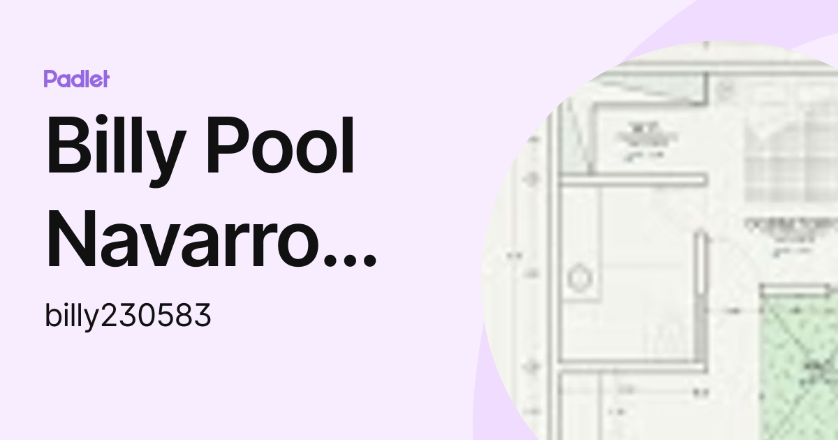 Billy Pool Navarro Cordova (billy230583) profile | Padlet