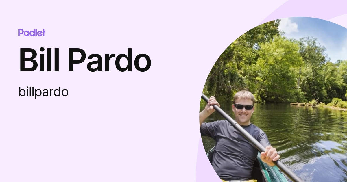 Bill Pardo (billpardo) profile | Padlet