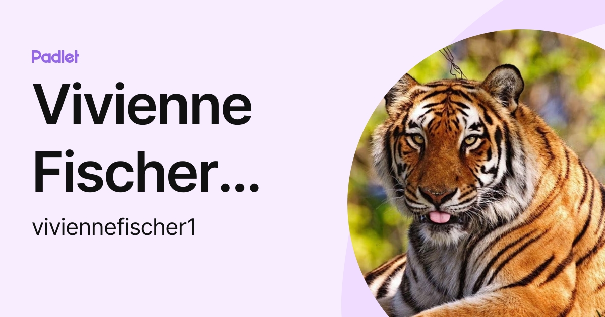 Profil von Vivienne Fischer (Lernende*r S2021a) (viviennefischer1) | Padlet