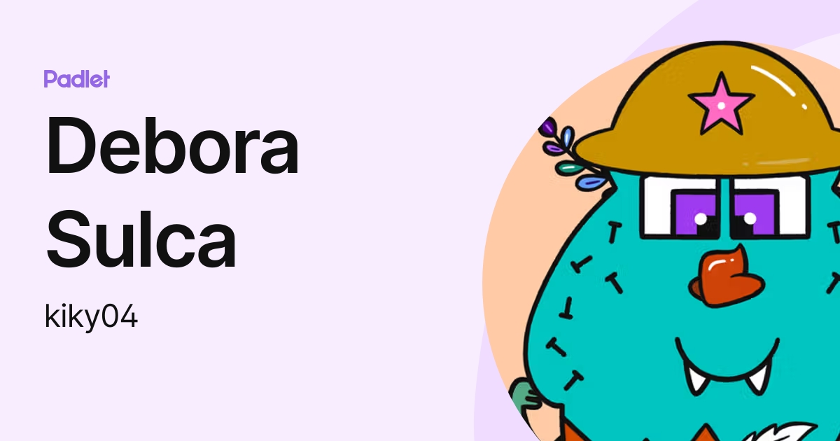 Debora Sulca (kiky04) perfil | Padlet