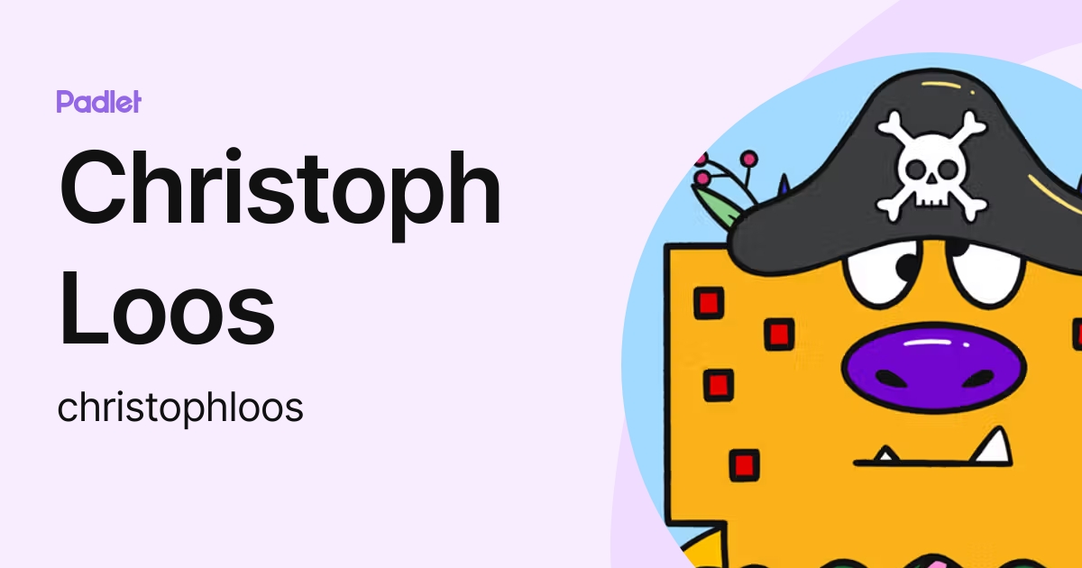 Christoph Loos (christophloos) profile | Padlet