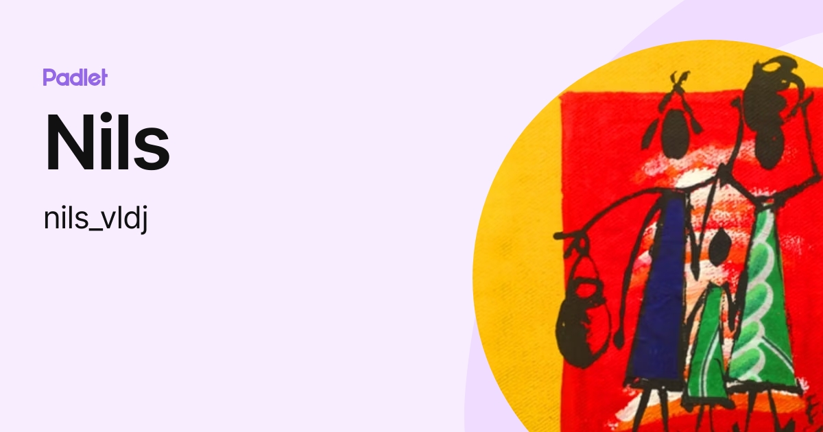 Nils (nils_vldj) profile | Padlet