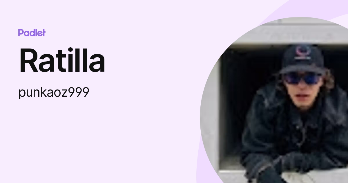 Ratilla (punkaoz999) profile | Padlet