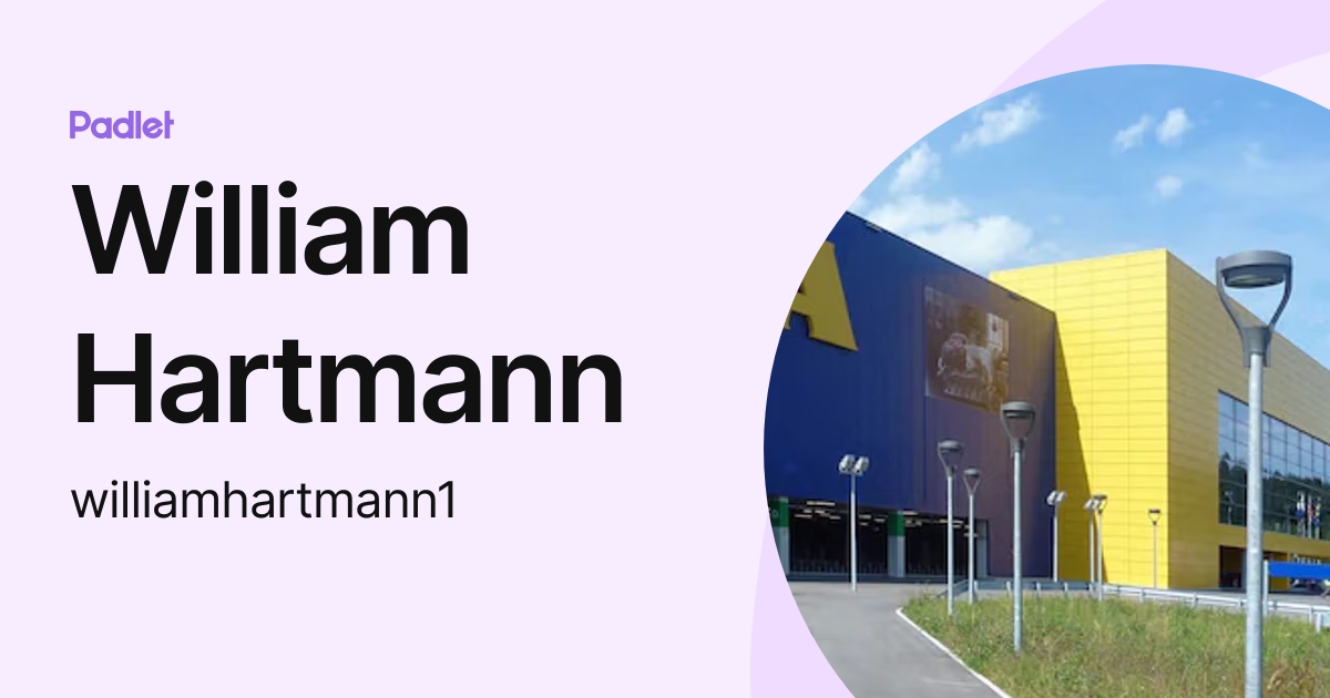 William Hartmann (williamhartmann1) profile | Padlet