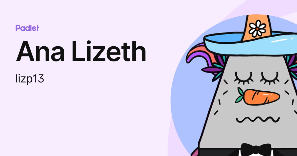 Ana Lizeth (lizp13) profile | Padlet