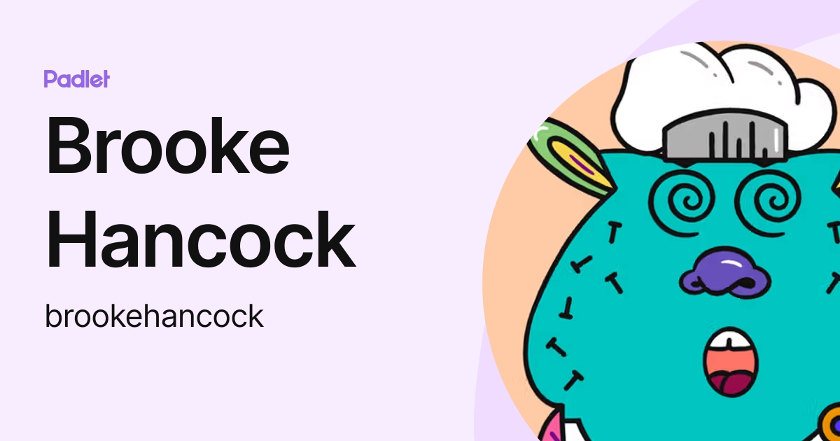 Brooke Hancock (brookehancock) profile | Padlet