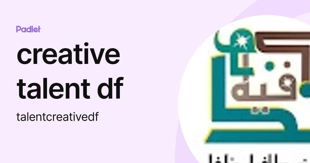 creative talent df (talentcreativedf) profile | Padlet