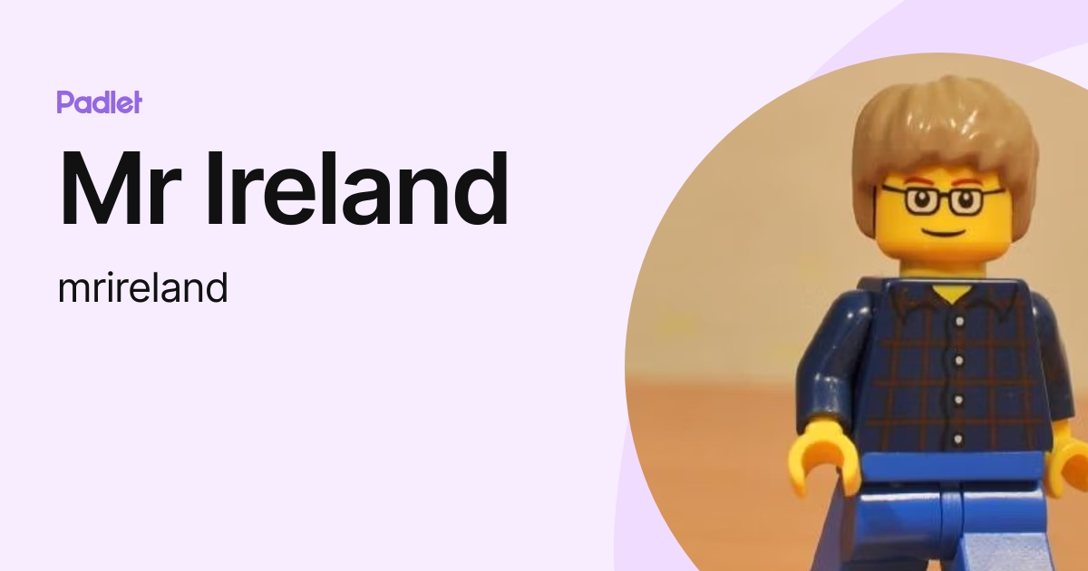 Mr Ireland (trailpx) profile | Padlet