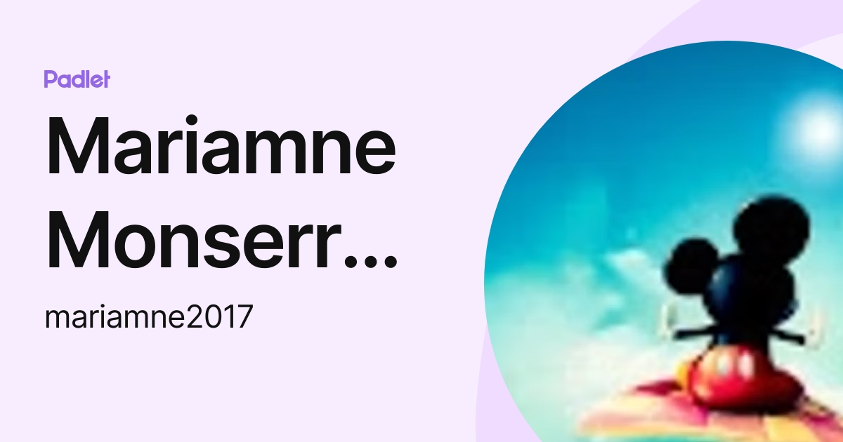 Mariamne Monserrat Cardona Solórzano (mariamne2017) profile | Padlet