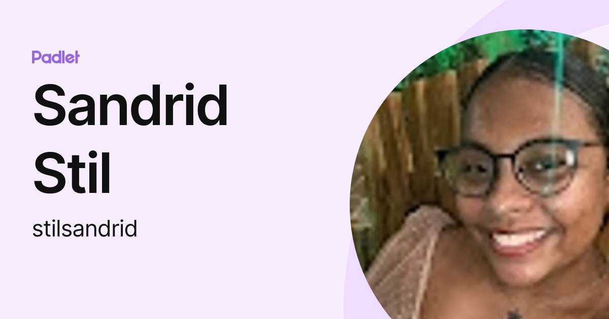 Sandrid Stil (stilsandrid) profile | Padlet