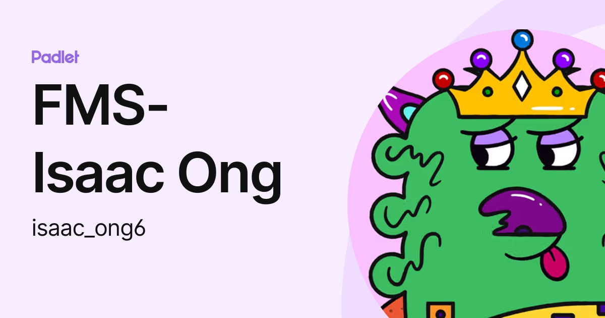Isaac ONG (NP) (isaac_ong5) profile | Padlet