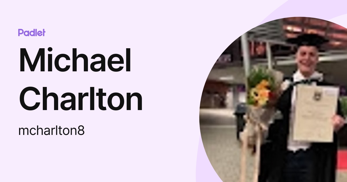 Michael Charlton (mcharlton8) profile | Padlet