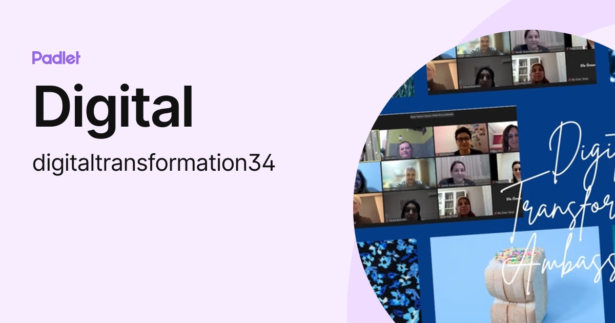 Digital (digitaltransformation34) profile | Padlet